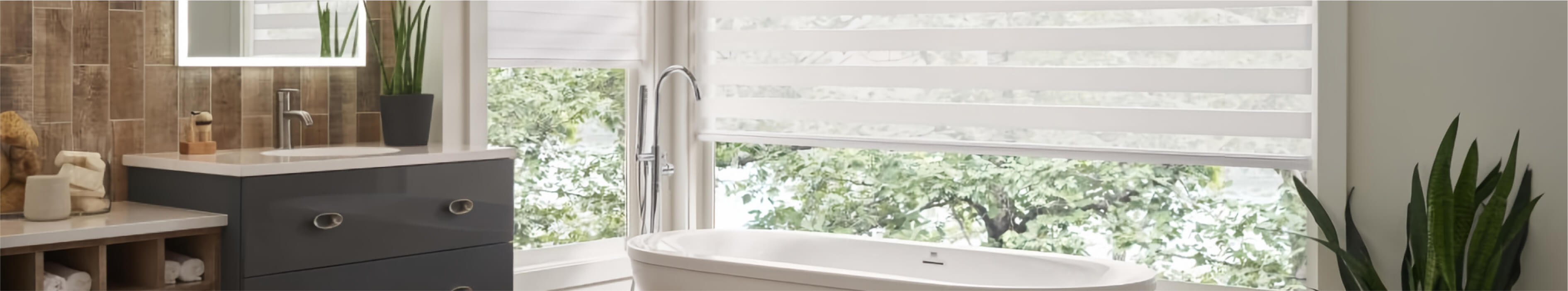 Custom Banded Shades | Gotcha Covered