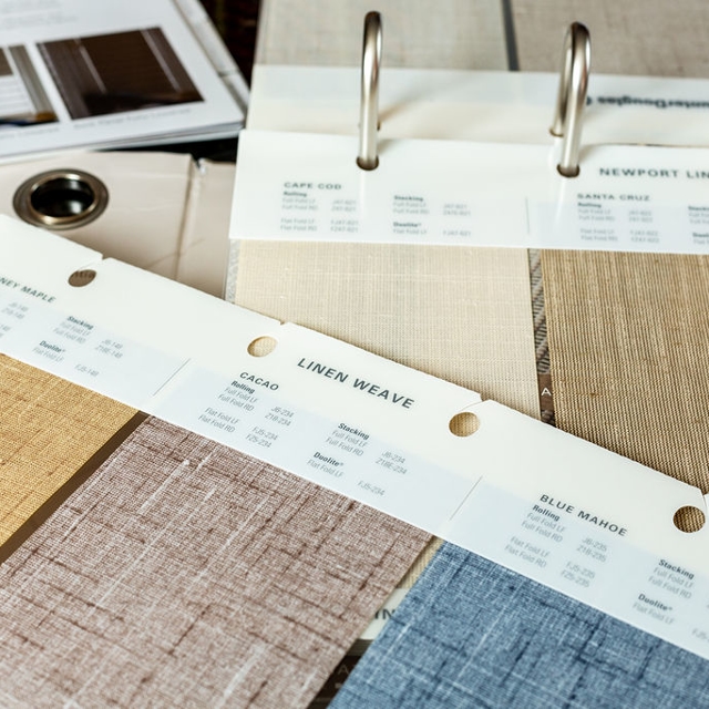 Fabric Swatches | Custom Blinds & Shades
