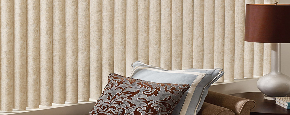 S Curve Vertical Blinds | Light-Blocking Vertical Blinds